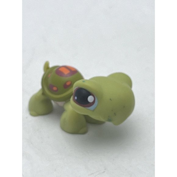 Littlest Pet Shop | Toys | Littlest Pet Shop Lps 7 Turtle With Brown ...